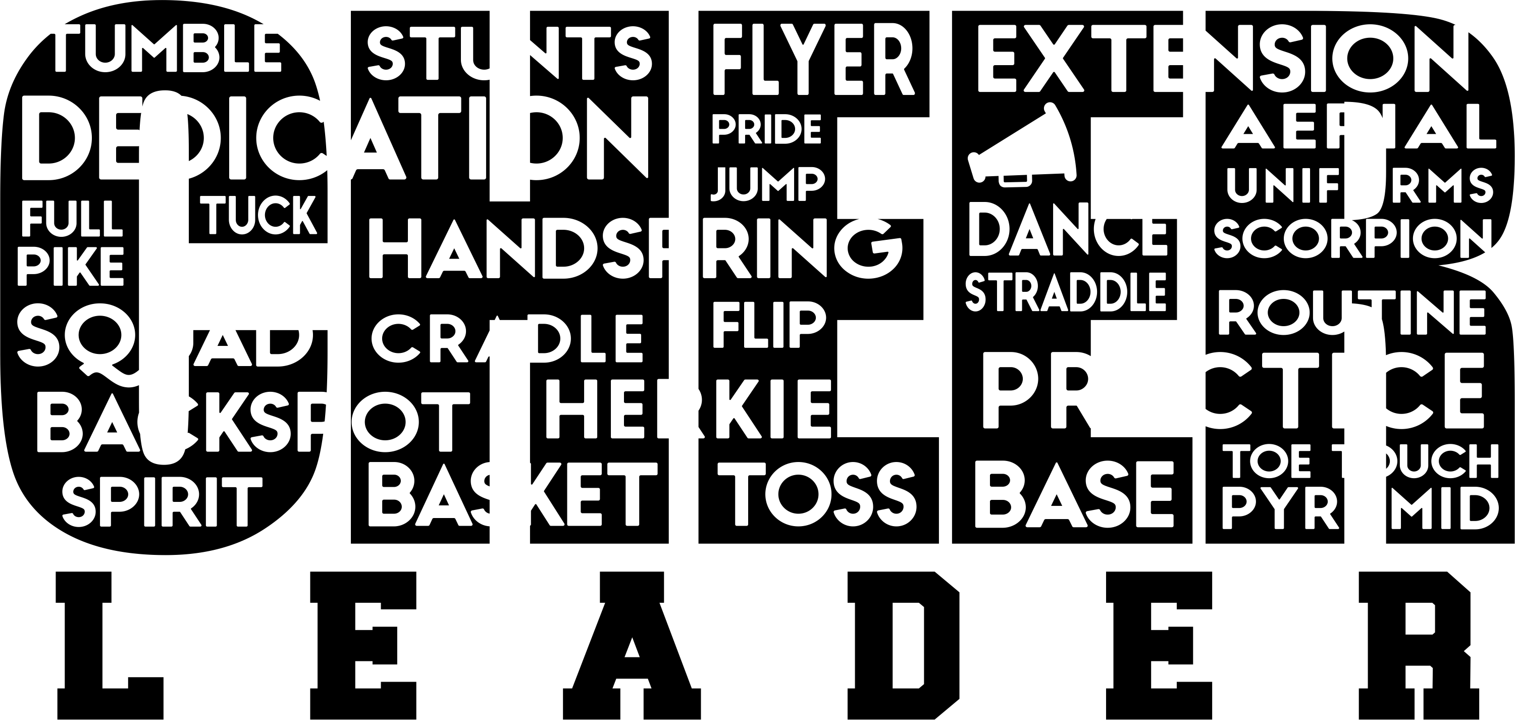 Cheer Theme Designs – L5 Apparel